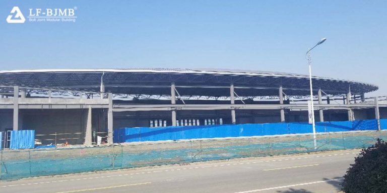 Light Steel Space Frame Structure Exhibition Center Project | China ...