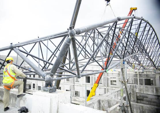The World’s Largest Steel Space Frame Structure Church Auditorium (Hand ...