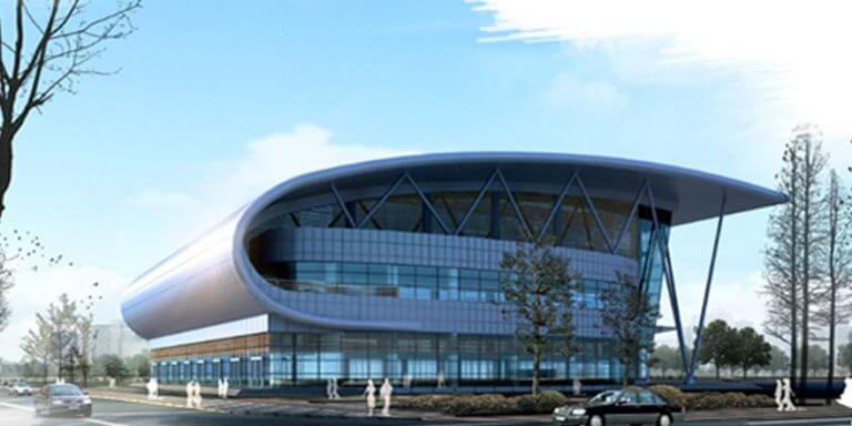 Steel Structure Sports Center-Swimming Hall | China space frame ...