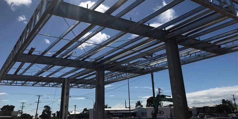 Steel Structure Small Petrol Station Canopy 10mx9mx5m | China gas ...