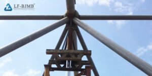 Welded Ball Space Frame Structure Aircraft Hangar Project